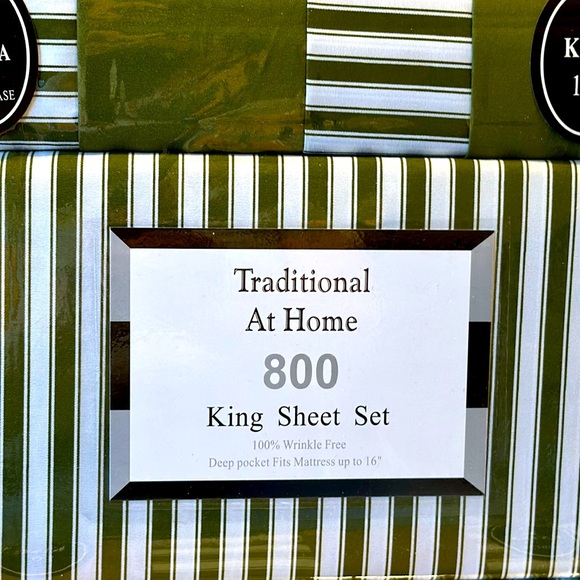 Traditional At Home | Bedding | Transitional At Home 6pc King Sheet Set ...